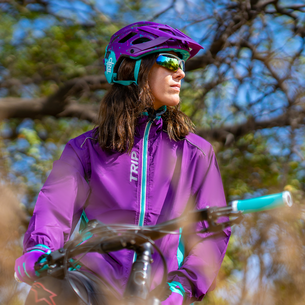 Trip Helmets | Cortaviento Trip Purple/blue